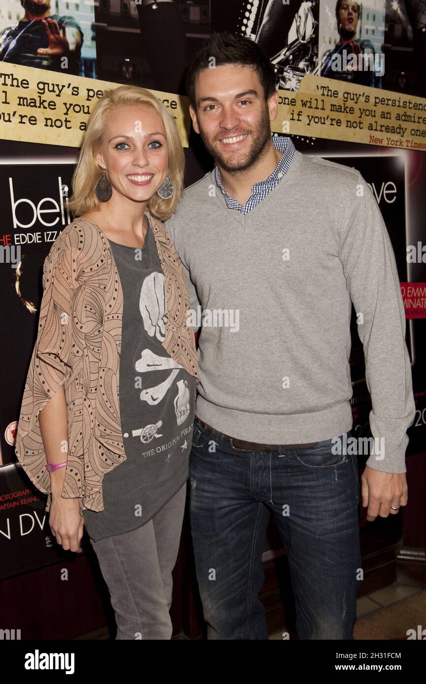 Camilla Dallerup and Kevin Sacre arrive at the DVD release of 'Believe ...