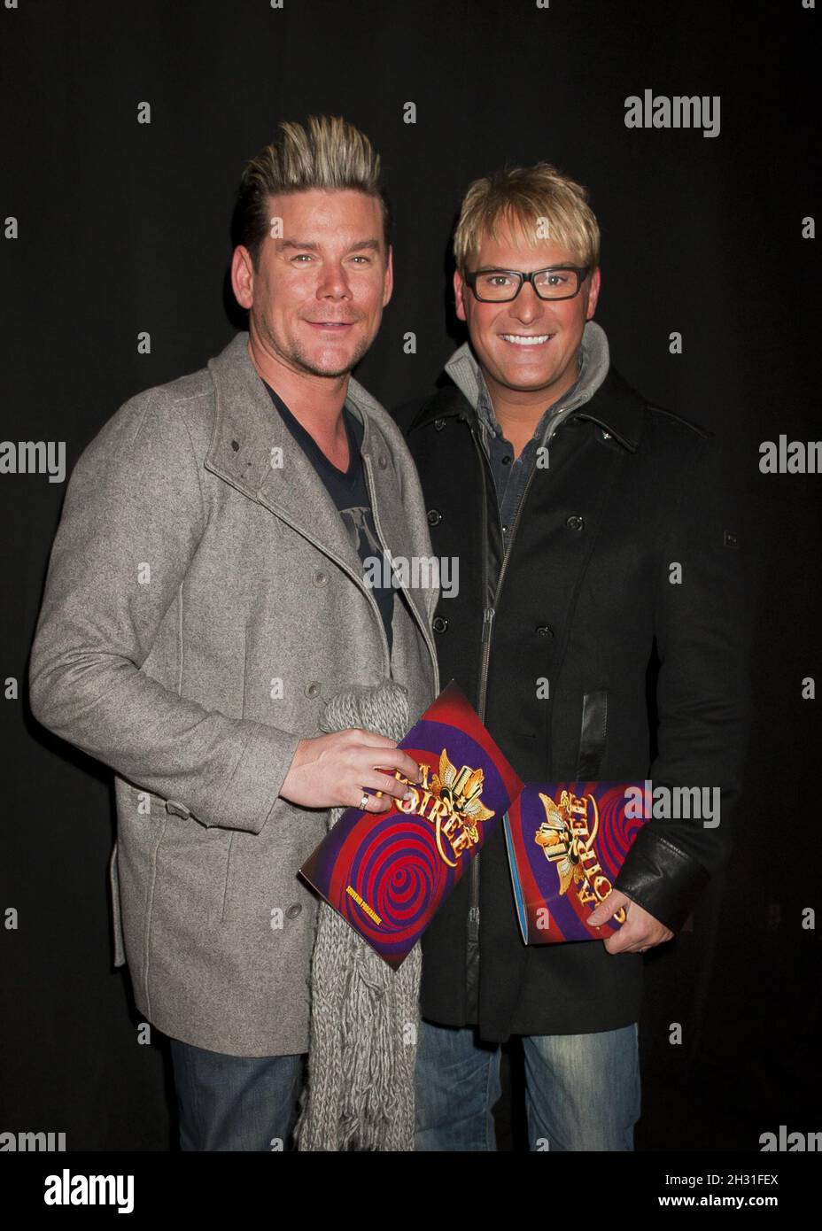 Phil Turner and Gary Cockerill arrive at 'La Soiree' featuring the ...