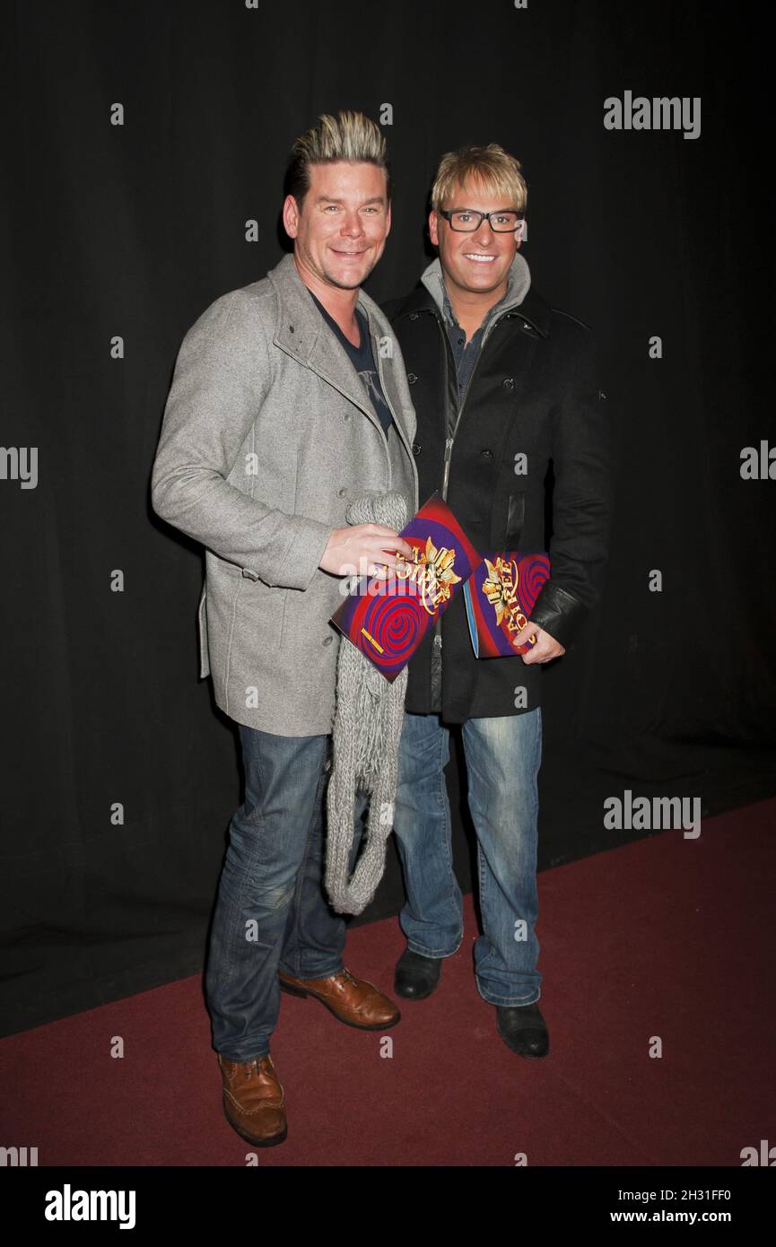 Phil Turner and Gary Cockerill arrive at 'La Soiree' featuring the ...