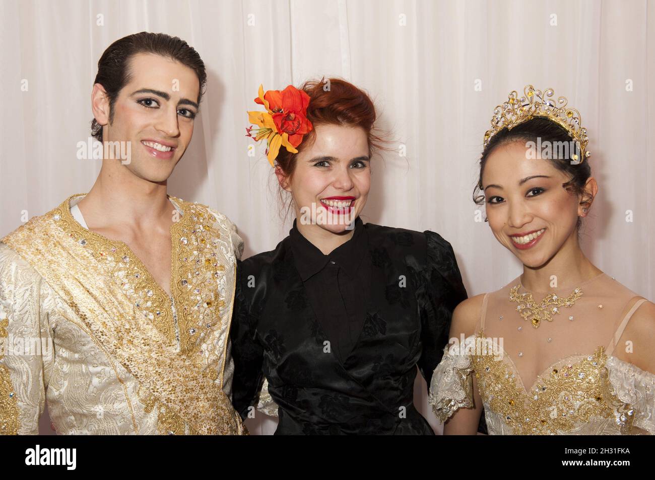Paloma Faith and English National Ballet Dancers attend English ...
