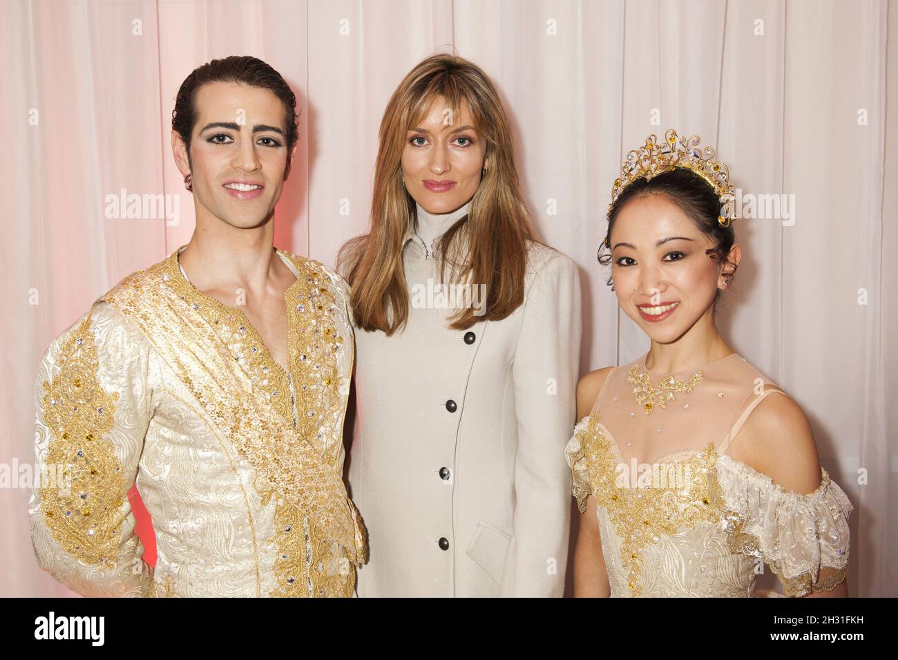 Natascha McElhone and English National Ballet Dancers attend English ... Natascha McElhone and English National Ballet Dancers attend English ...