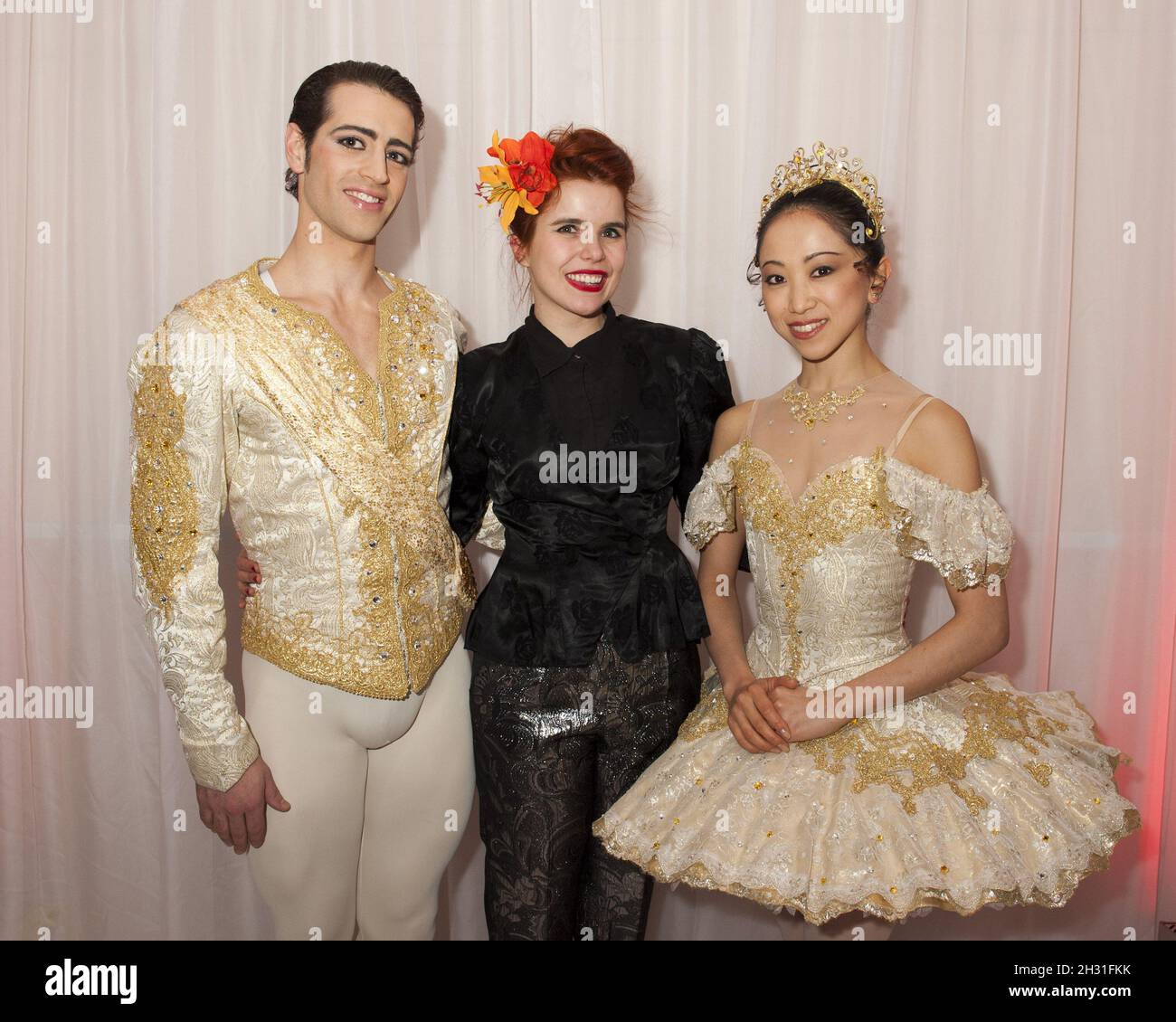 Paloma Faith and English National Ballet Dancers attend English ... Paloma Faith and English National Ballet Dancers attend English ...