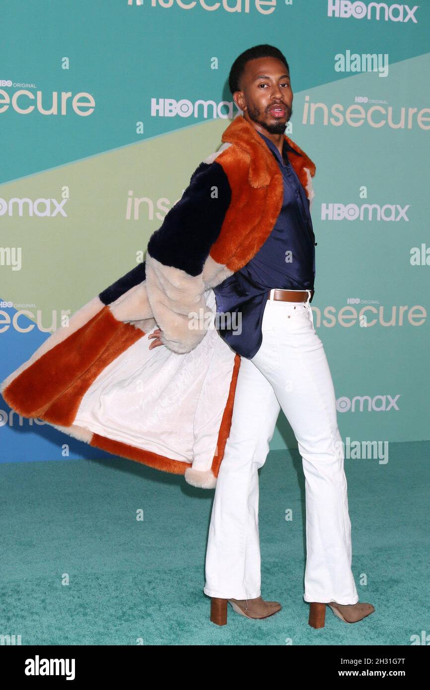 Los Angeles, CA. 21st Oct, 2021. Kalen Allen at arrivals for INSECURE ...