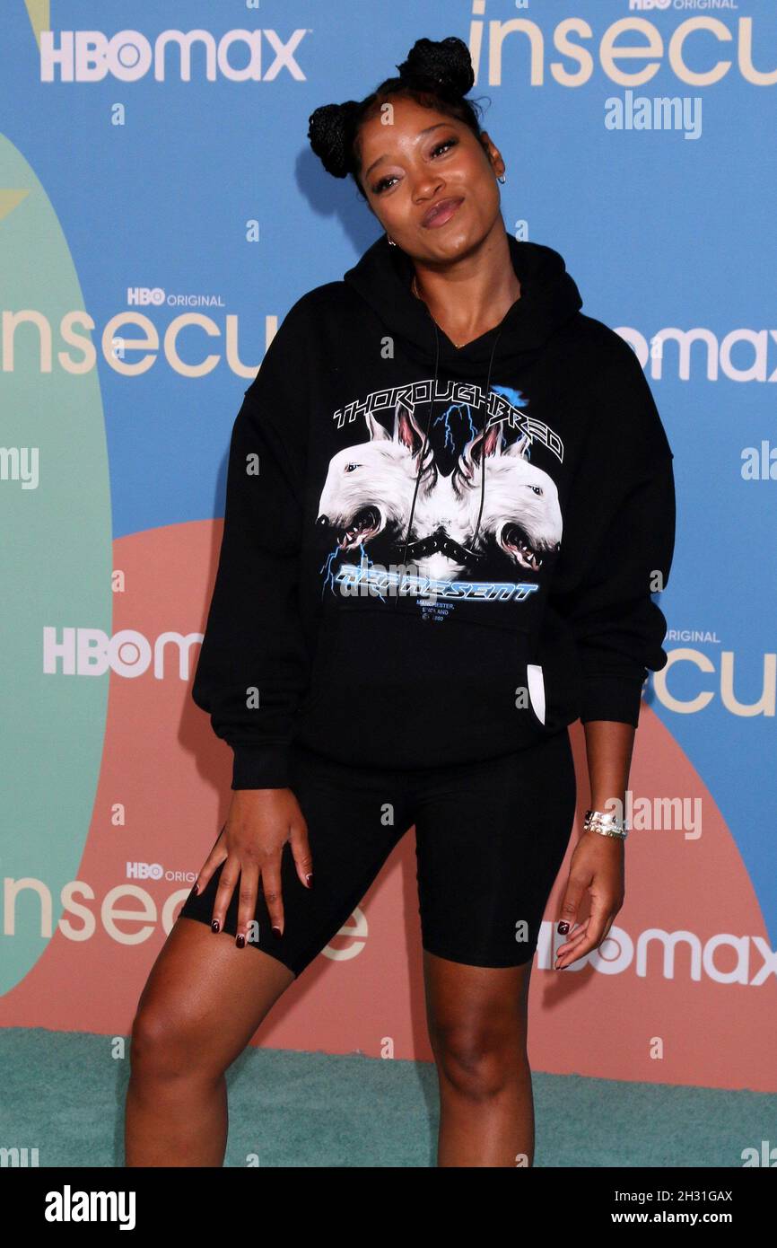 Los Angeles, CA. 21st Oct, 2021. Keke Palmer at arrivals for INSECURE ...