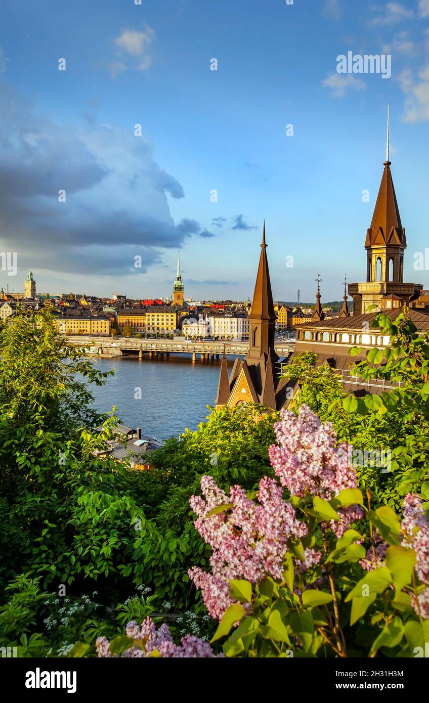 Stockholm in autumn aerial hi-res stock photography and images - Alamy