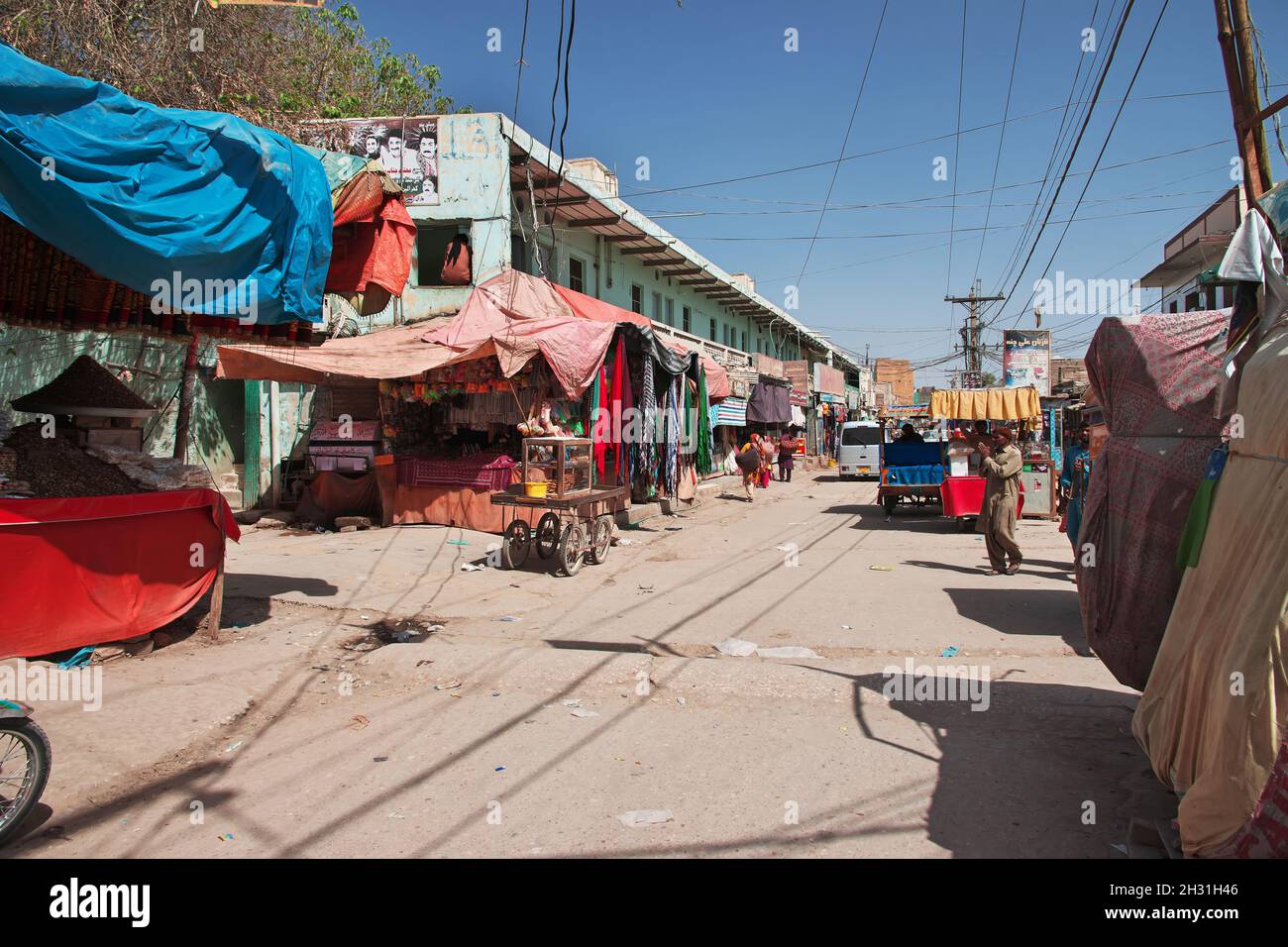 The street in Sehwan Sharif, Pakistan Stock Photo - Alamy