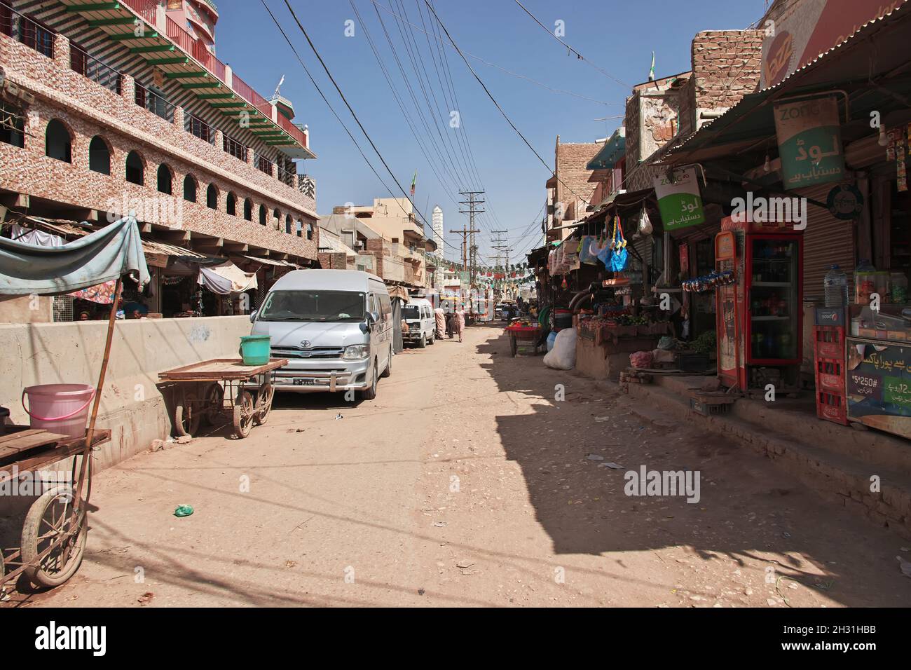 The street in Sehwan Sharif, Pakistan Stock Photo - Alamy