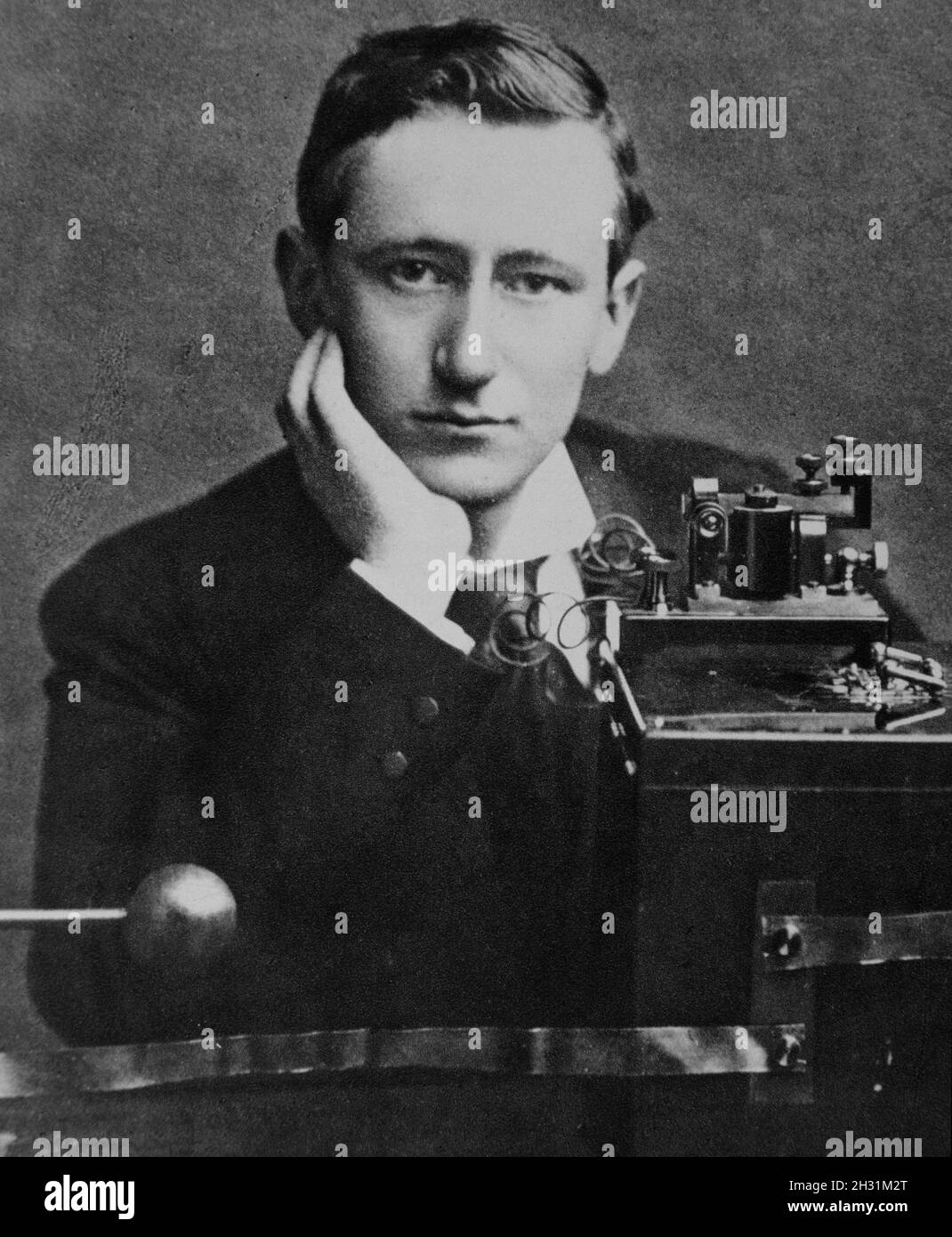 1896 guglielmo marconi hi-res stock photography and images - Alamy