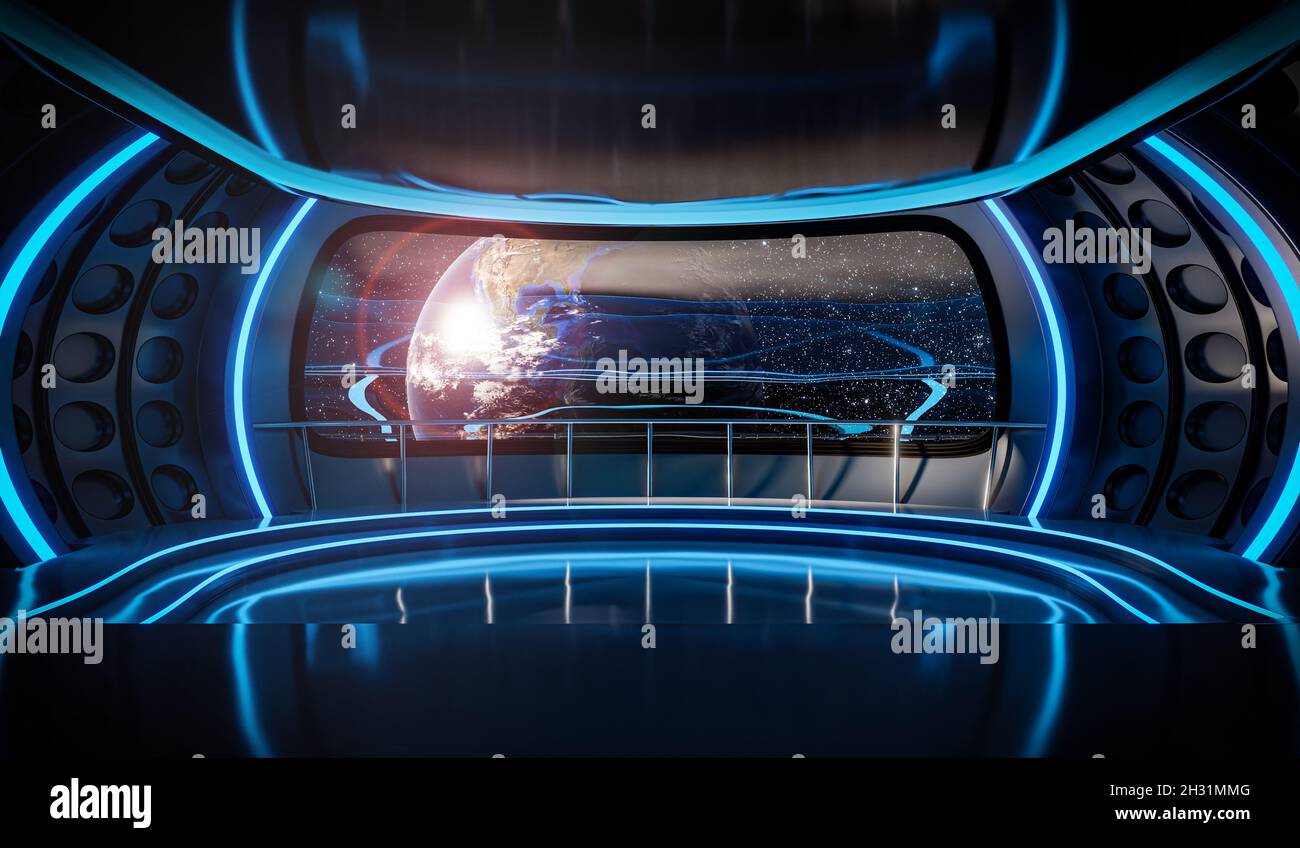 Spacecraft interior view window space hi-res stock photography and ...