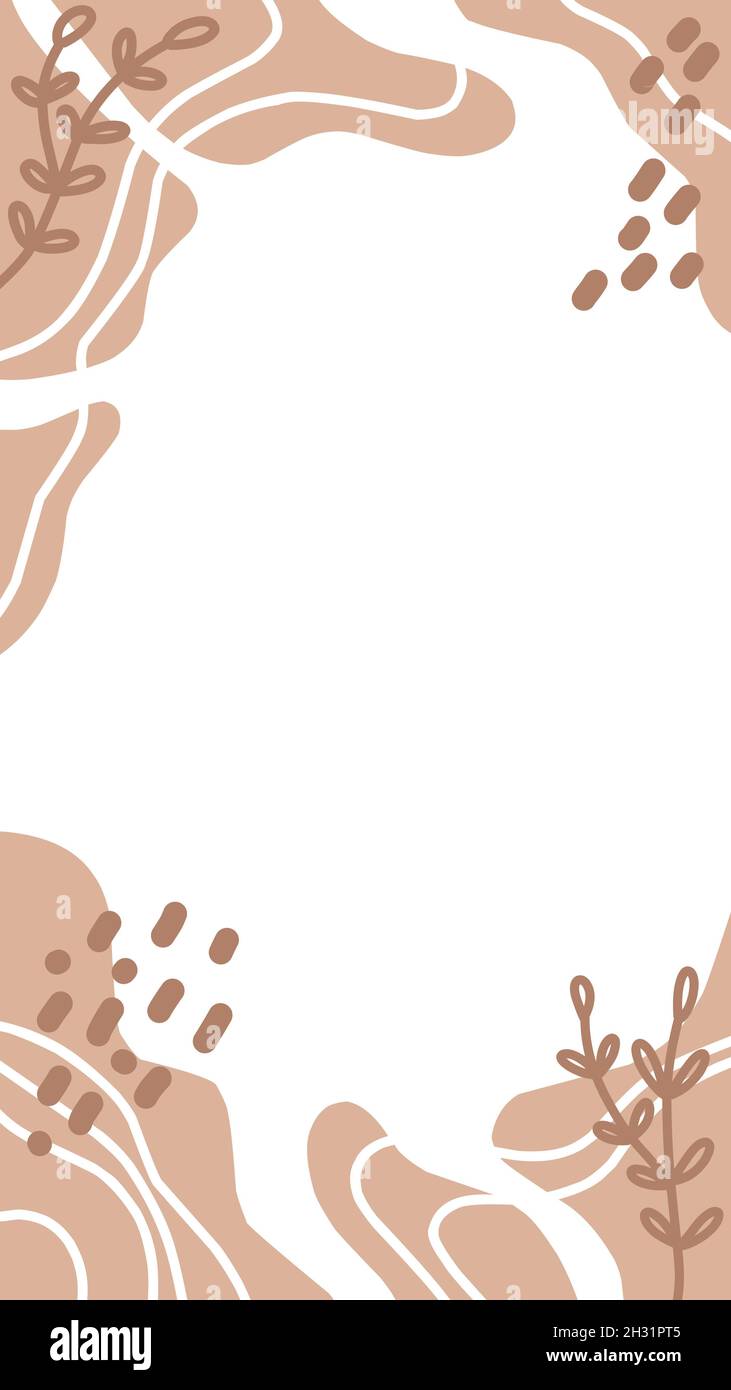 Hand drawn organic shapes Stock Vector Images - Alamy