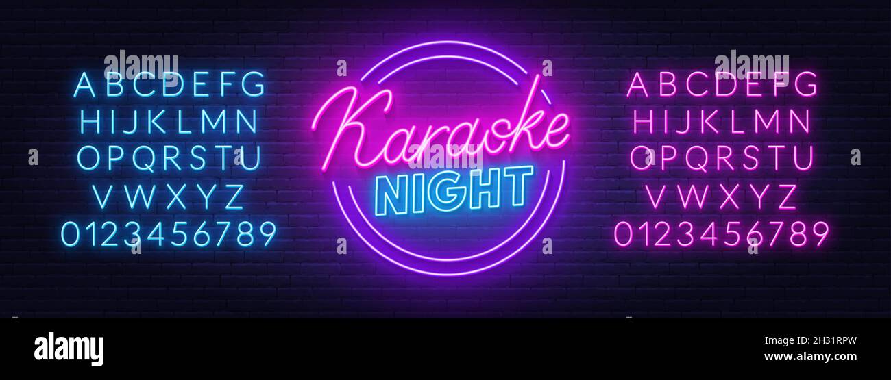 Pink Karaoke Background