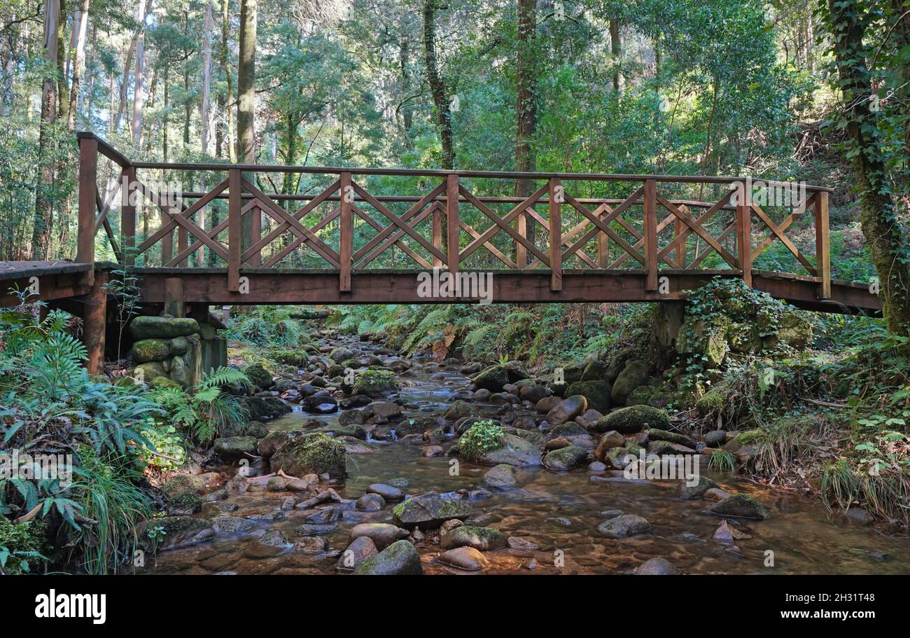 Footbridge over stream architecture hi-res stock photography and images ...
