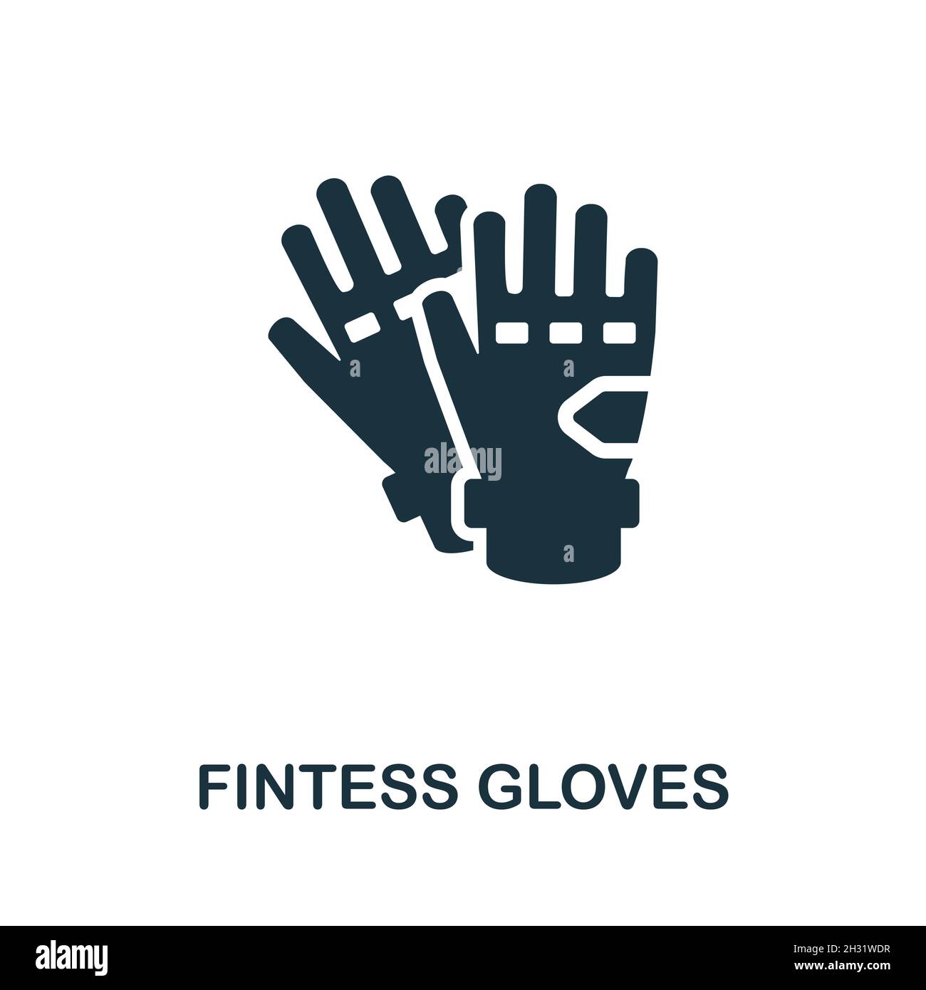 Girl boxing gym Stock Vector Images - Alamy