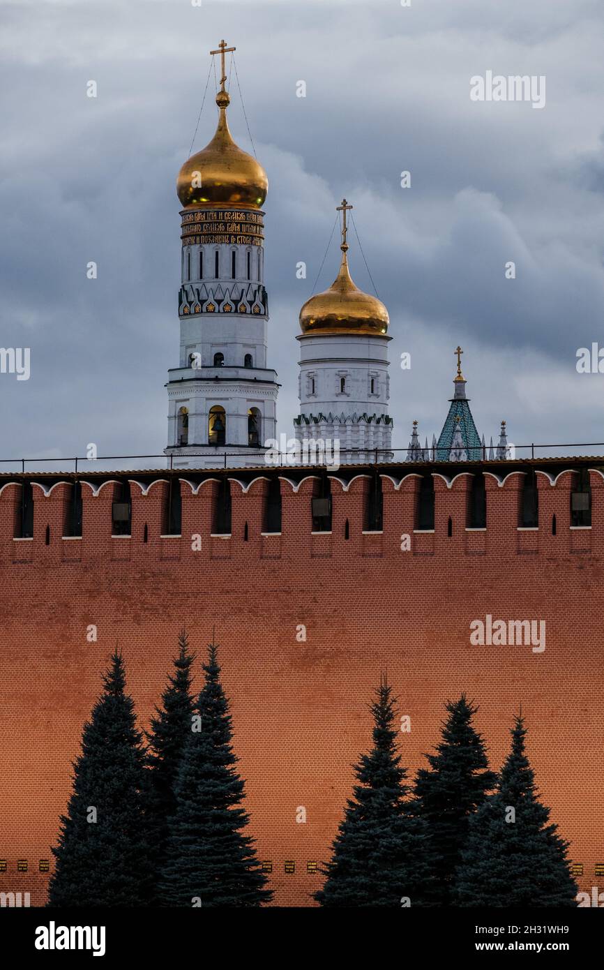 Ivan great bell tower behind hi-res stock photography and images - Alamy