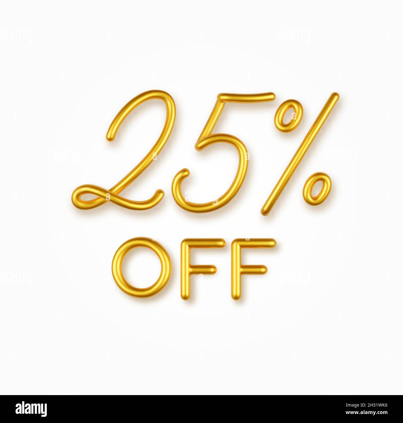 25 golden percent symbol Stock Vector Images - Alamy