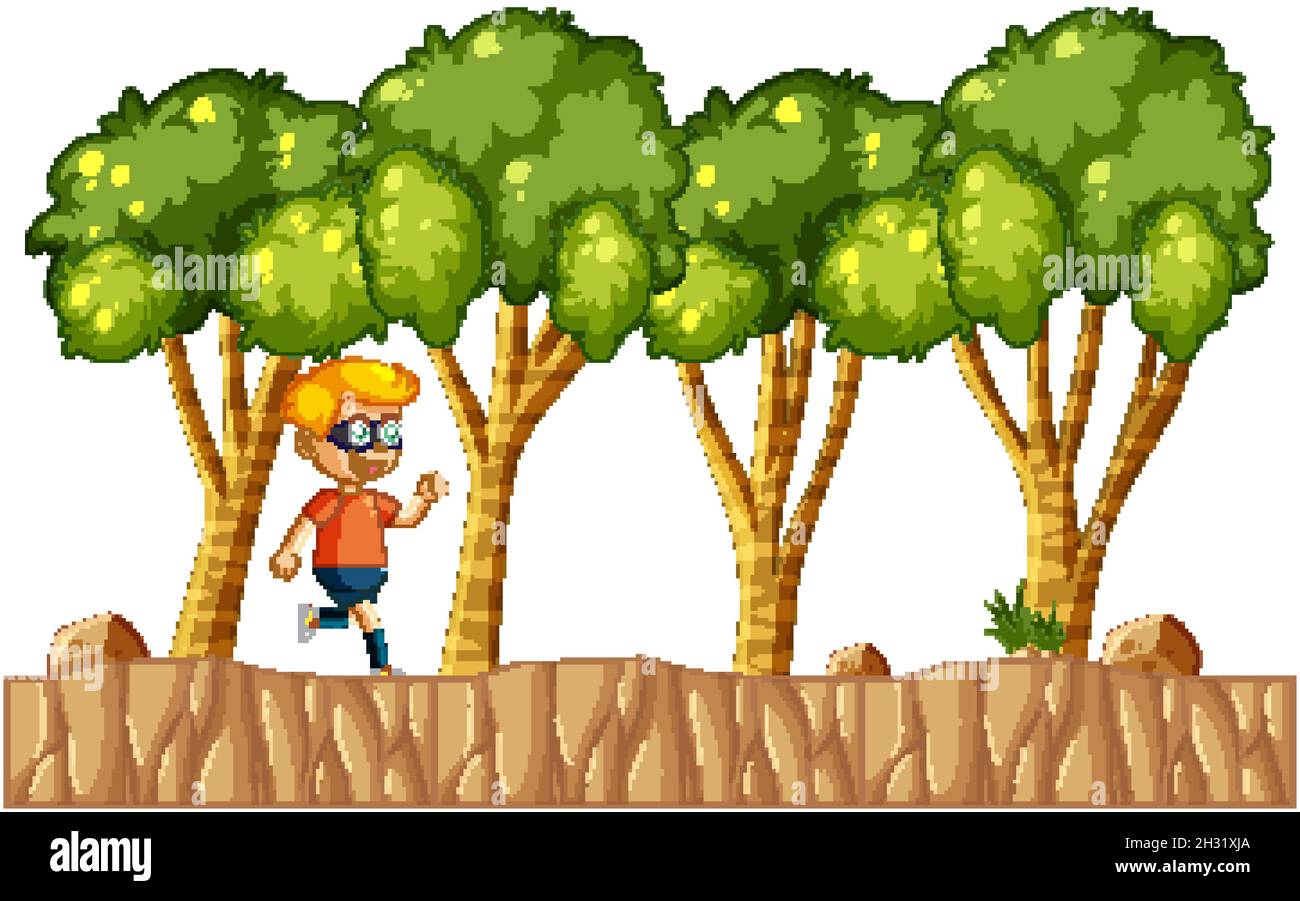 Cartoon Character Platform Game Objects and Elements illustration Stock ...