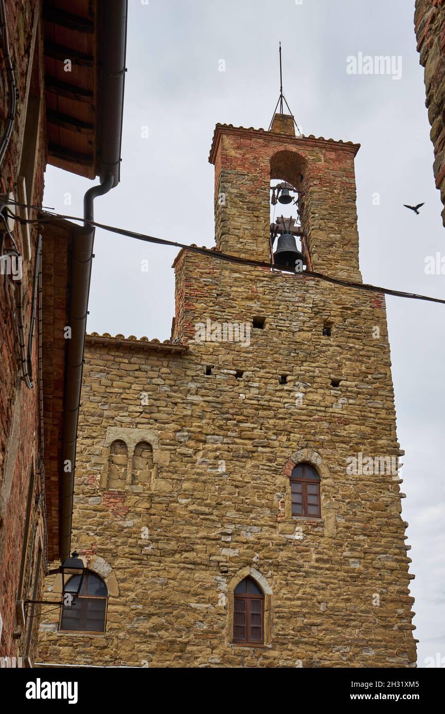 Palazzo del Podestà, Panicale, Region Perugia, Umbrien, Mittelitalien ...