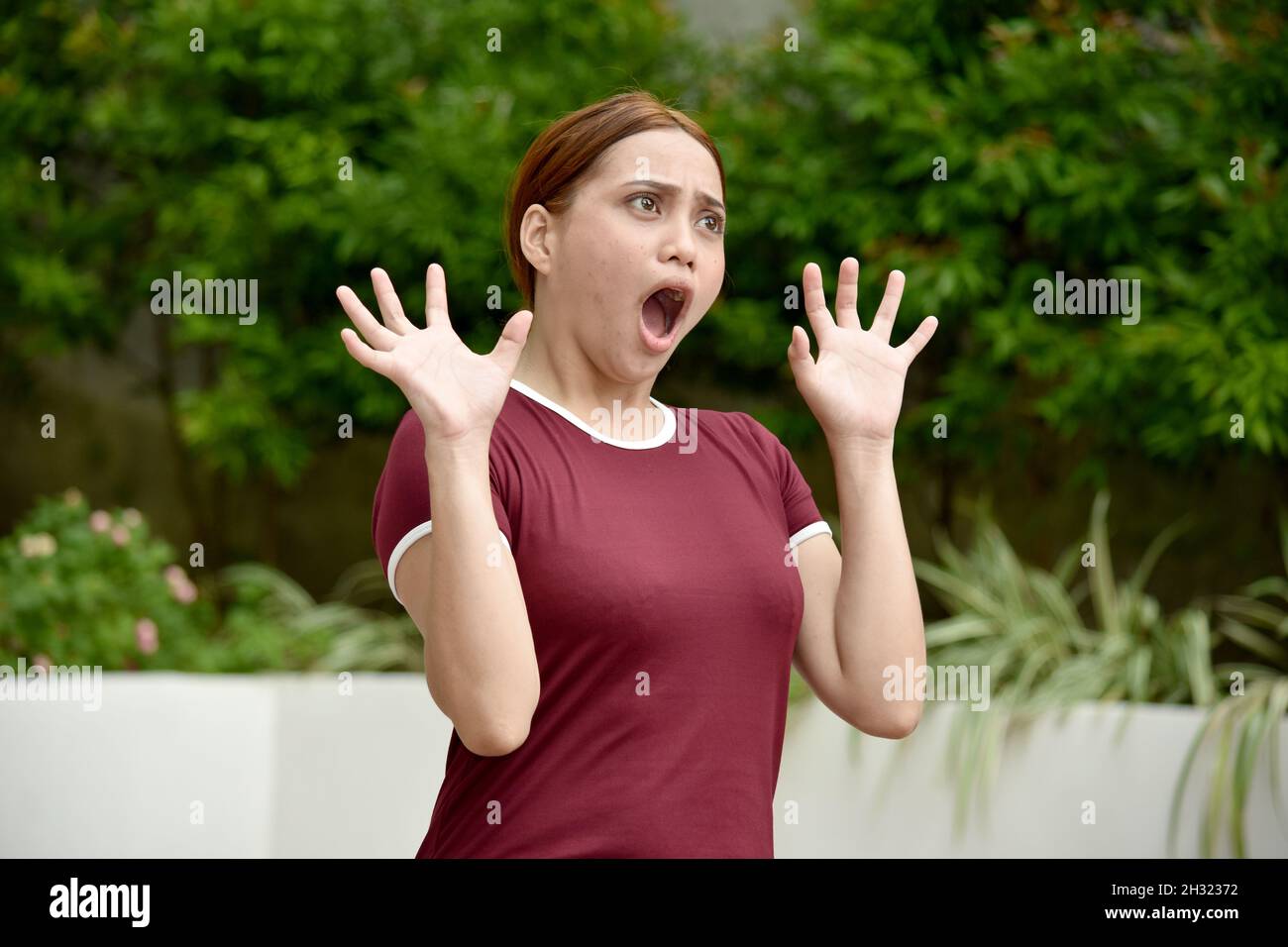 Scared redhead hi-res stock photography and images - Alamy