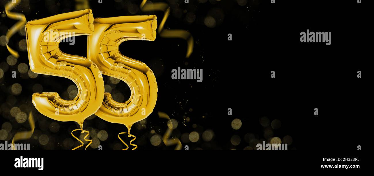 Golden number 55 hi-res stock photography and images - Alamy