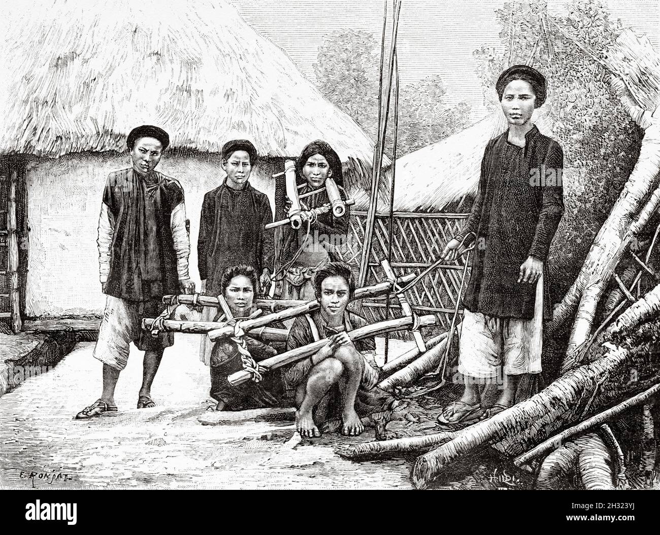 Cangue hi-res stock photography and images - Alamy