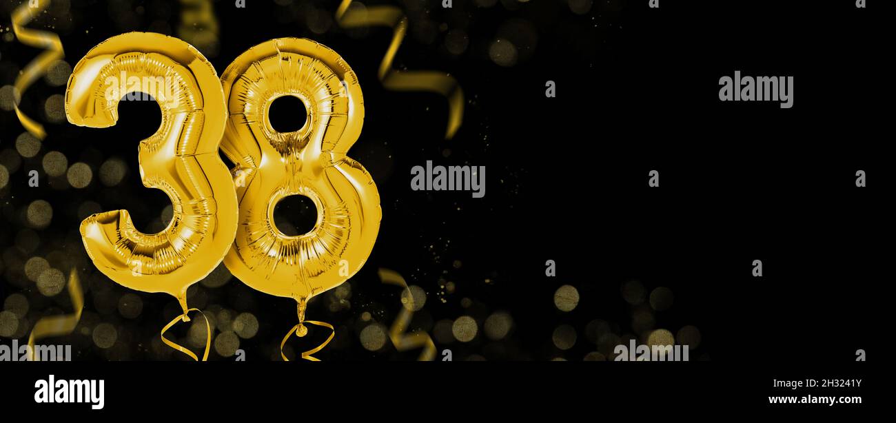 Balloon number 38 hi-res stock photography and images - Alamy