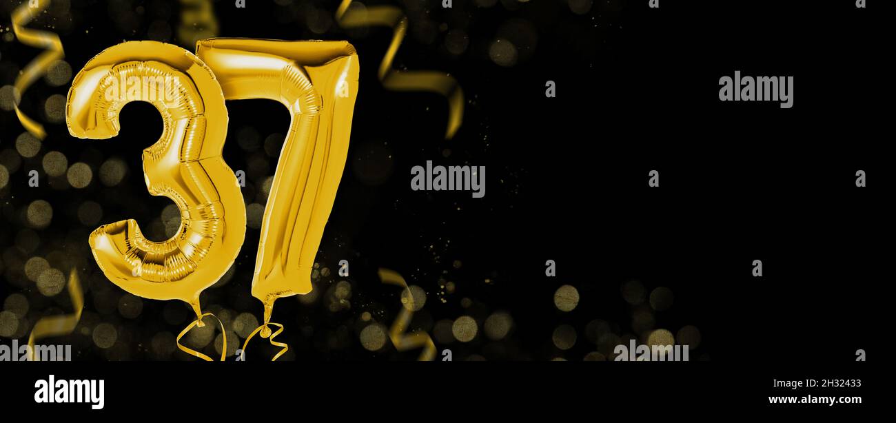 Balloon number 37 hi-res stock photography and images - Alamy