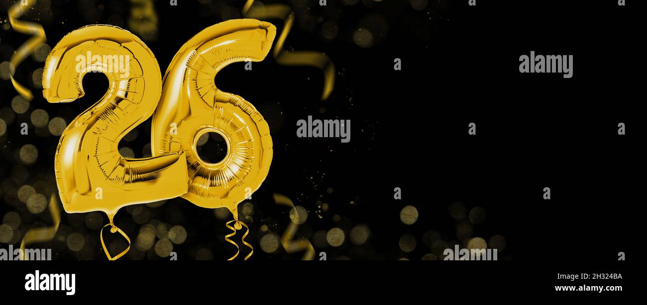 Balloon number 26 hi-res stock photography and images - Alamy