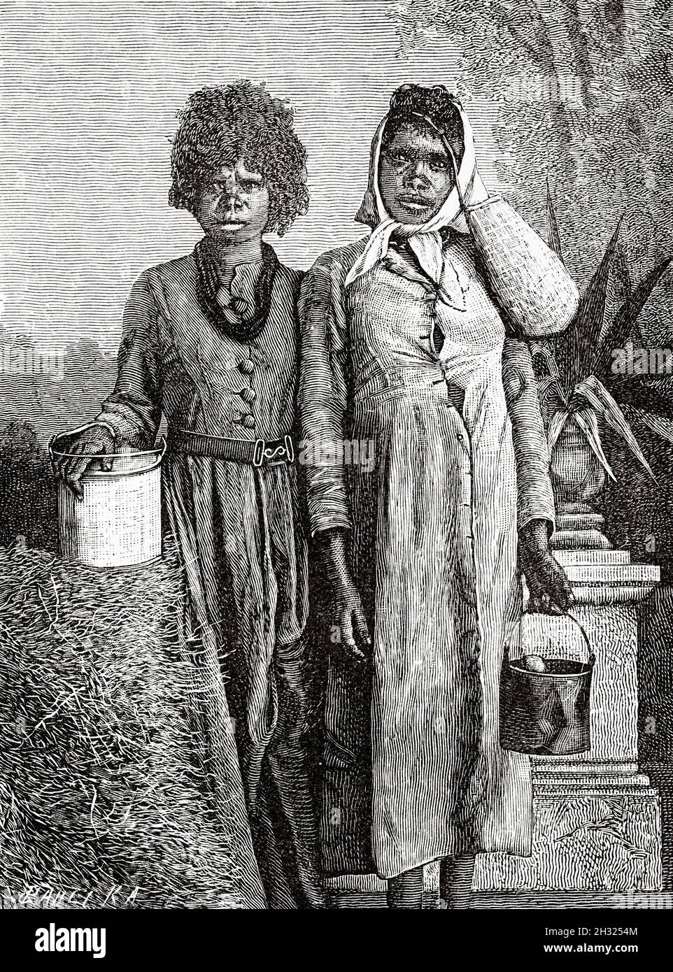 Aboriginal woman 1800s hi-res stock photography and images - Alamy