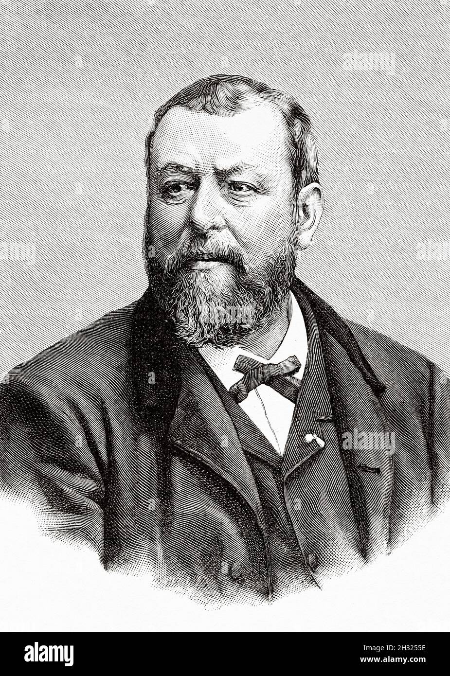 Edmond Cotteau (1833-1896) French journalist and photographer. Ascent ...
