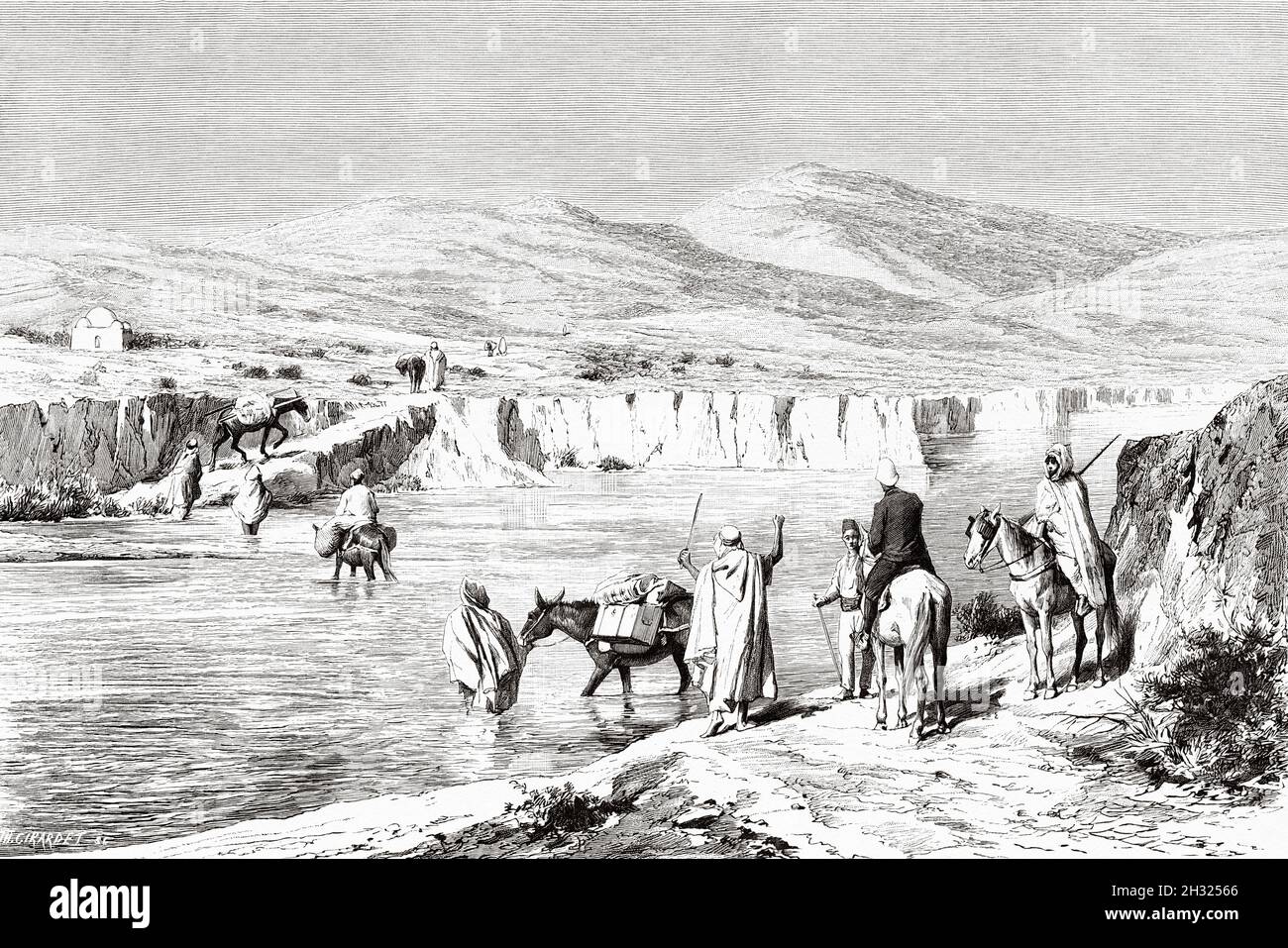 The Uadi Tafna, Ain Temouchent. Traras mountains, Northwest Algeria ...