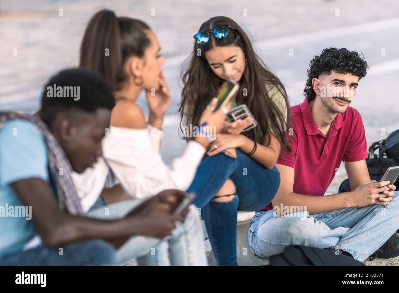 Multiracial face hi-res stock photography and images - Alamy