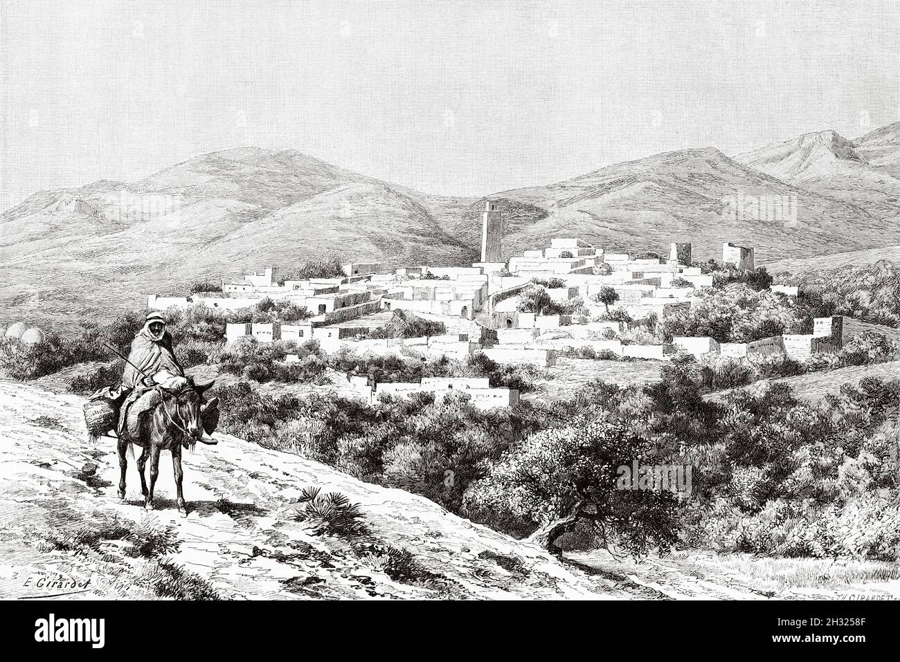 Nedroma, Tlemcen province. Traras mountains, Northwest Algeria, Africa ...