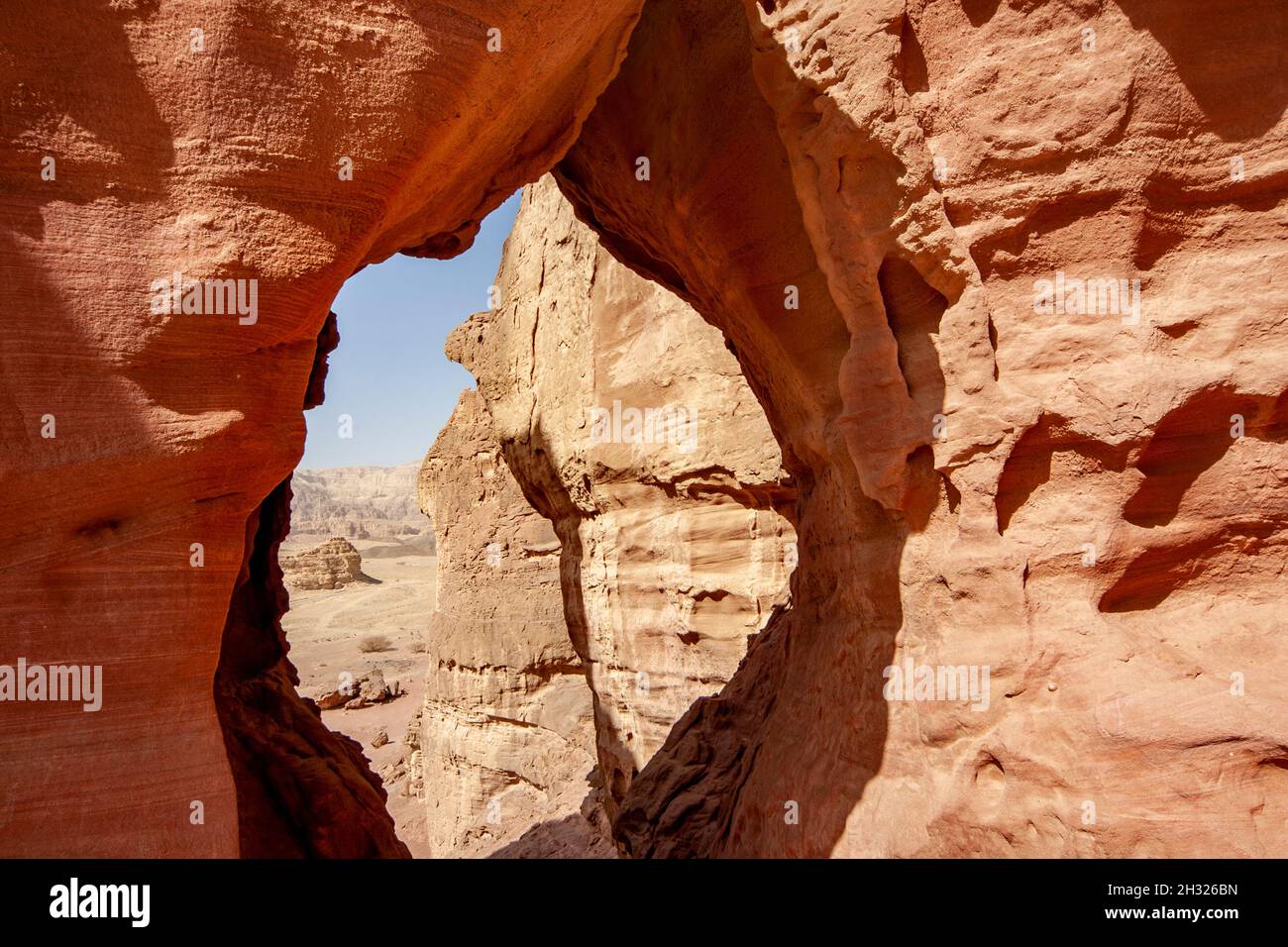 Timna copper mines negev desert hi-res stock photography and images - Alamy