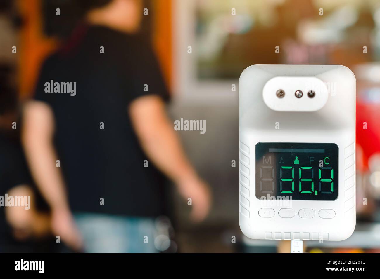 Digital automatic body measuring temperature machine for measuring body ...