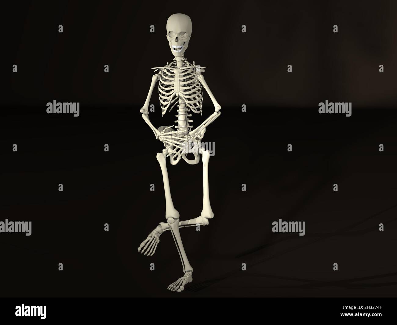 Skeleton of man hi-res stock photography and images - Alamy