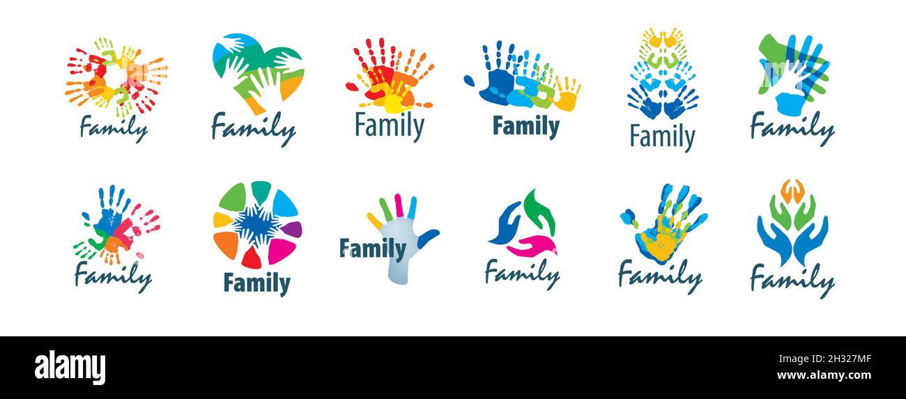 Human hands prints Cut Out Stock Images & Pictures - Alamy