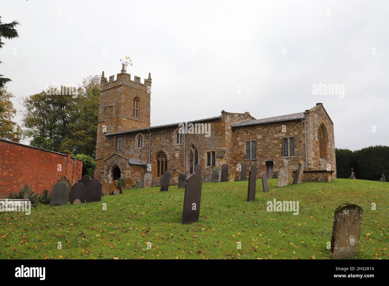 St Denys Church, Cold Ashby, Northamptonshire Stock Photo - Alamy