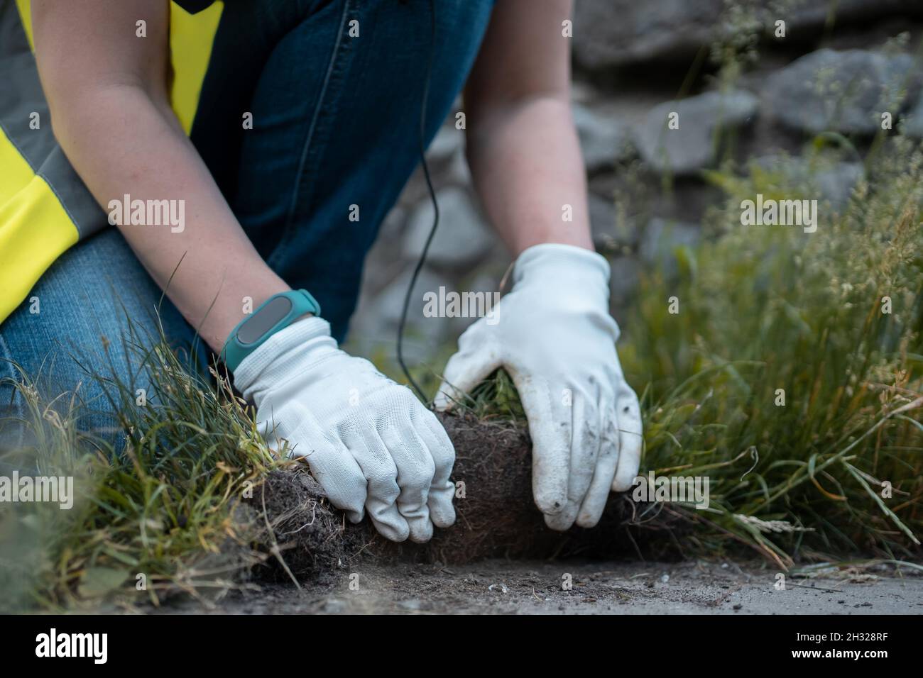 Community clean up effort hi-res stock photography and images - Alamy