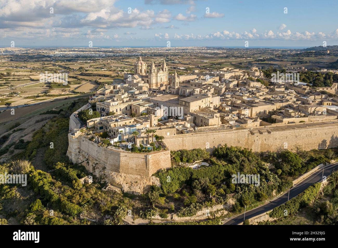 Mdina medieval walled city hi-res stock photography and images - Alamy