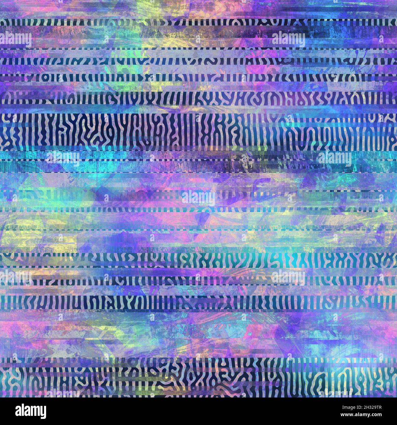 Seamless iridescent rainbow light pattern for print Stock Photo - Alamy