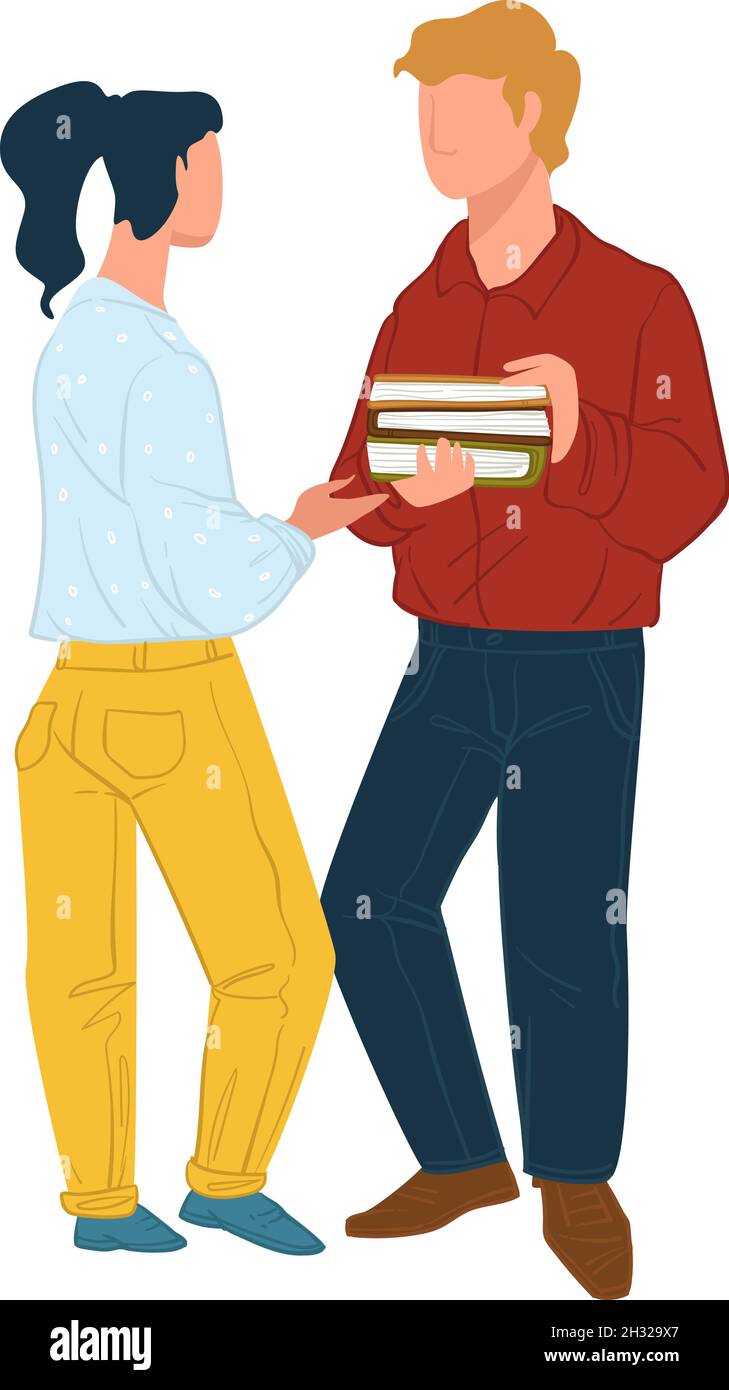 Sharing thoughts and ideas Stock Vector Images - Alamy