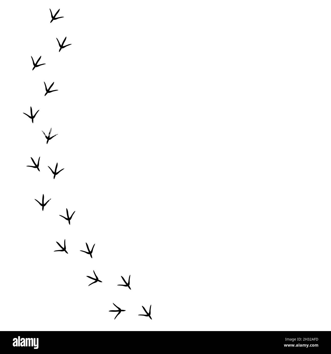 Turkey Tracks Clip Art