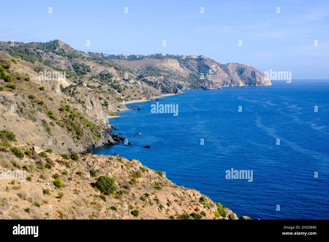 Cliffs of maro malaga hi-res stock photography and images - Alamy