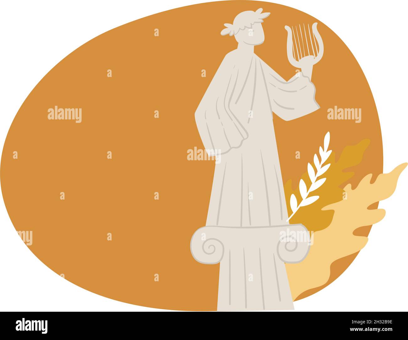 Renaissance laurel wreath hi-res stock photography and images - Alamy