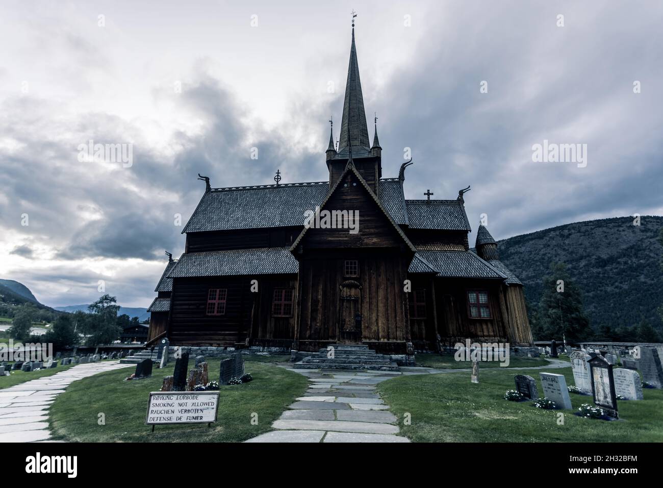Medieval stave church hi-res stock photography and images - Alamy