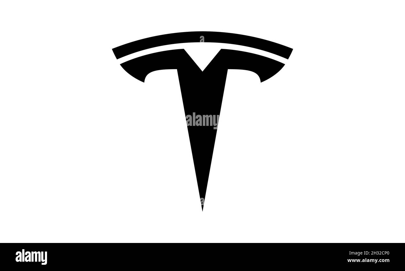 Tesla logo. Vector illustration Stock Vector Image & Art - Alamy