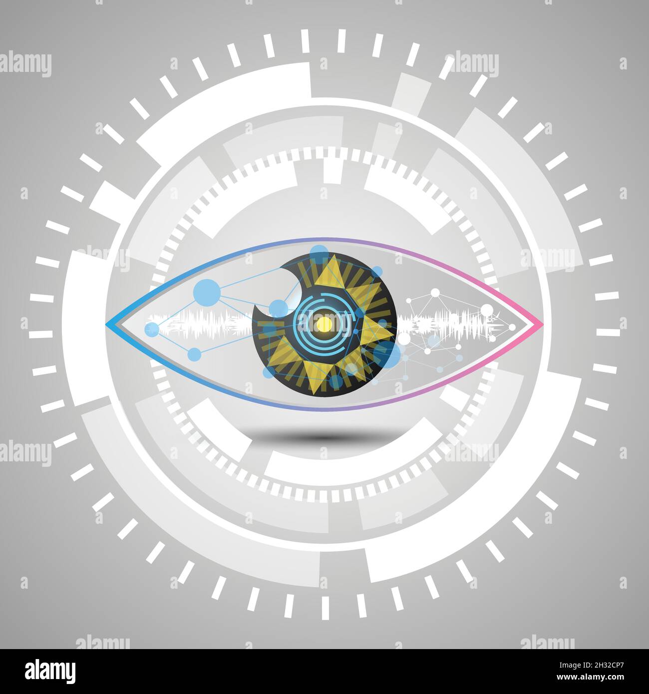 Beauty retina Stock Vector Images - Alamy