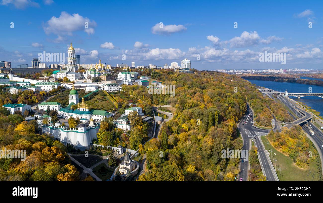 Kyiv city landscape autumn aerial hi-res stock photography and images ...