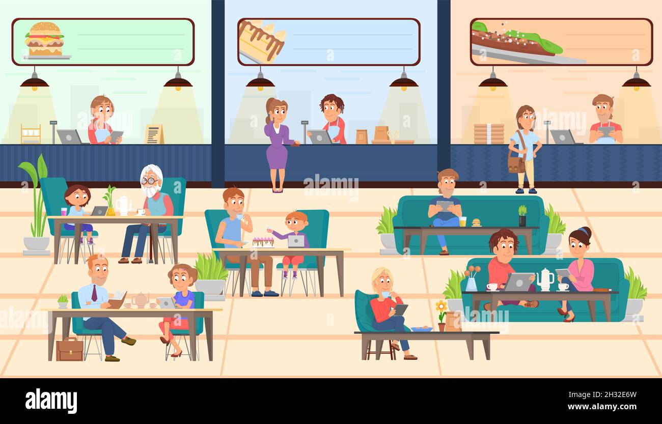 Court dining table Stock Vector Images - Alamy