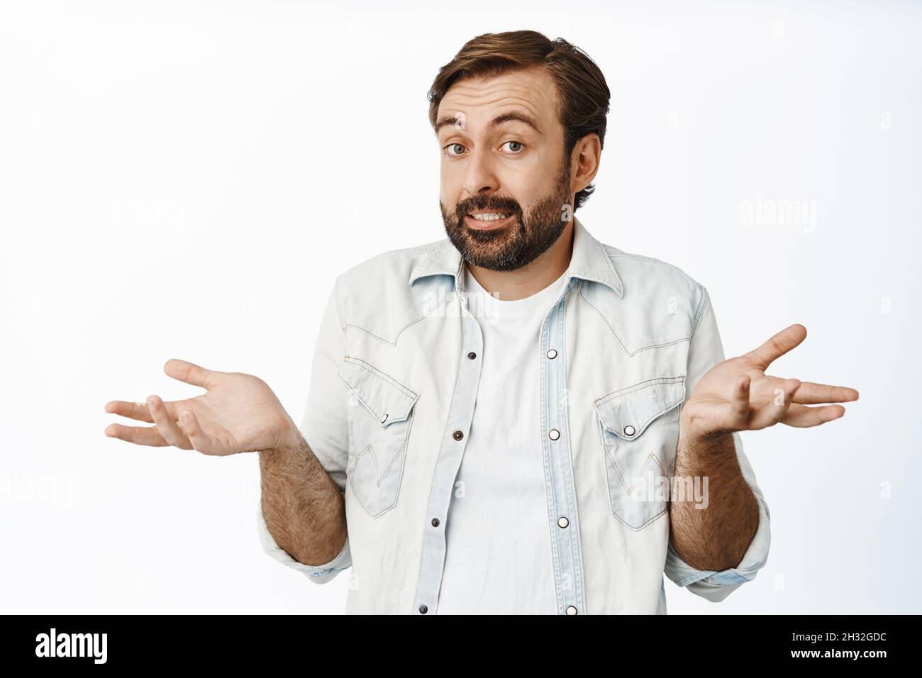 Person apologizing funny hi-res stock photography and images - Alamy